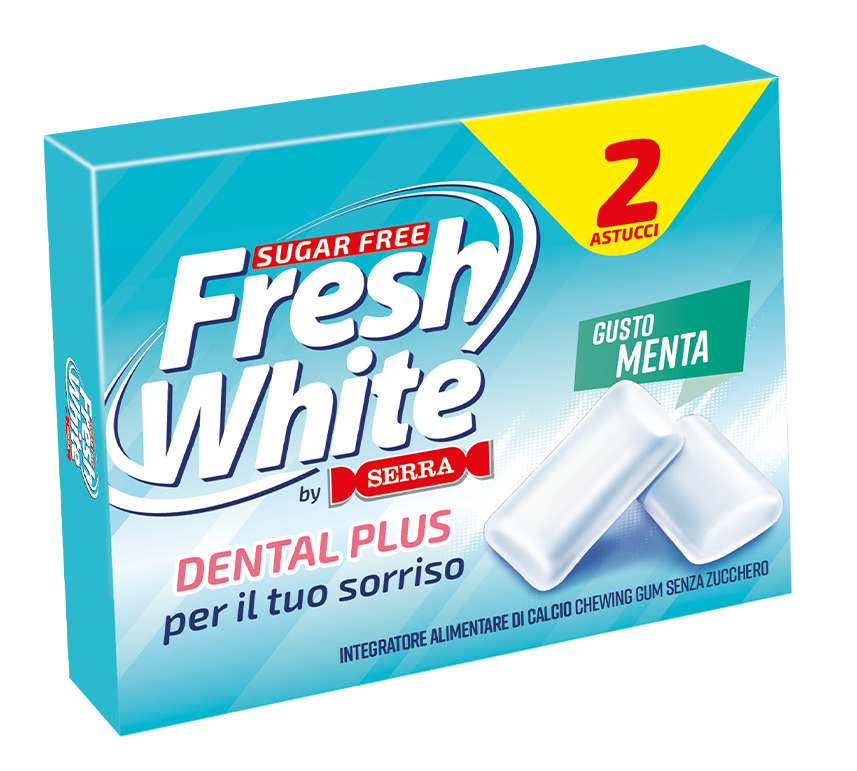 Serra Industria Dolciaria - Products - Chewing Gum Fresh White